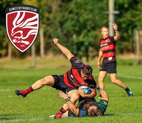 ADC Sponsor Player At Oswestry Rugby Club